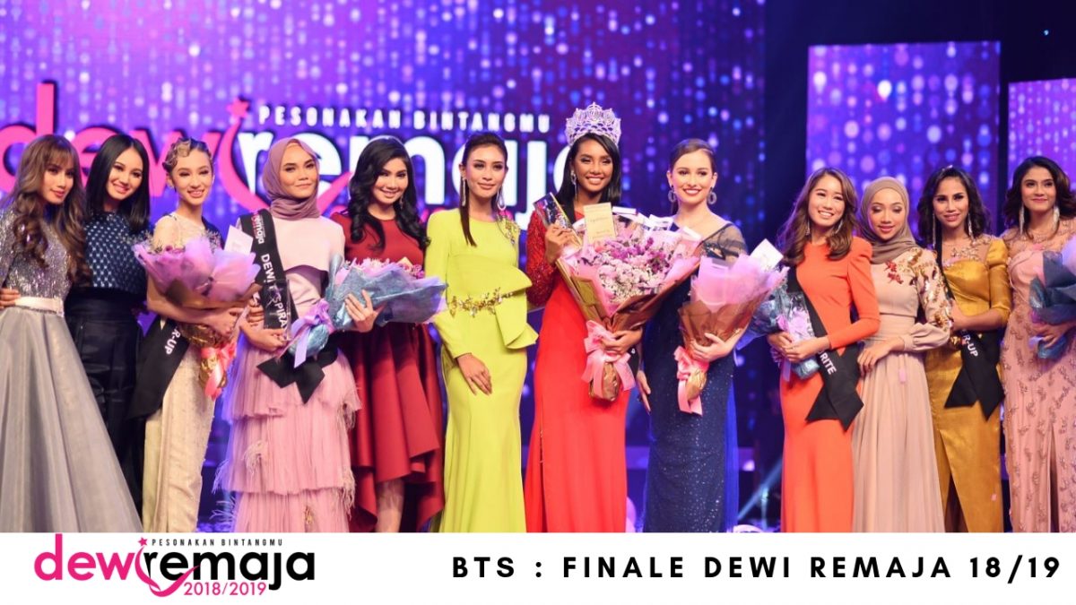 Jom Masuk Backstage Dengan Top 12 Dewi Remaja 2018/19