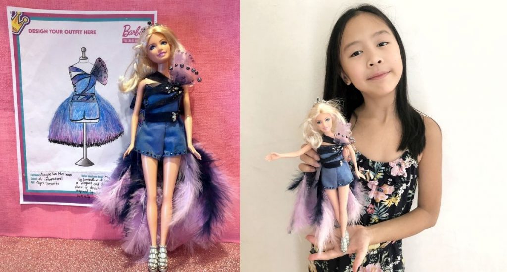 Comelnya! Lihat Hasil Rekaan Baju Patung Barbie® Oleh Kanak-Kanak ...