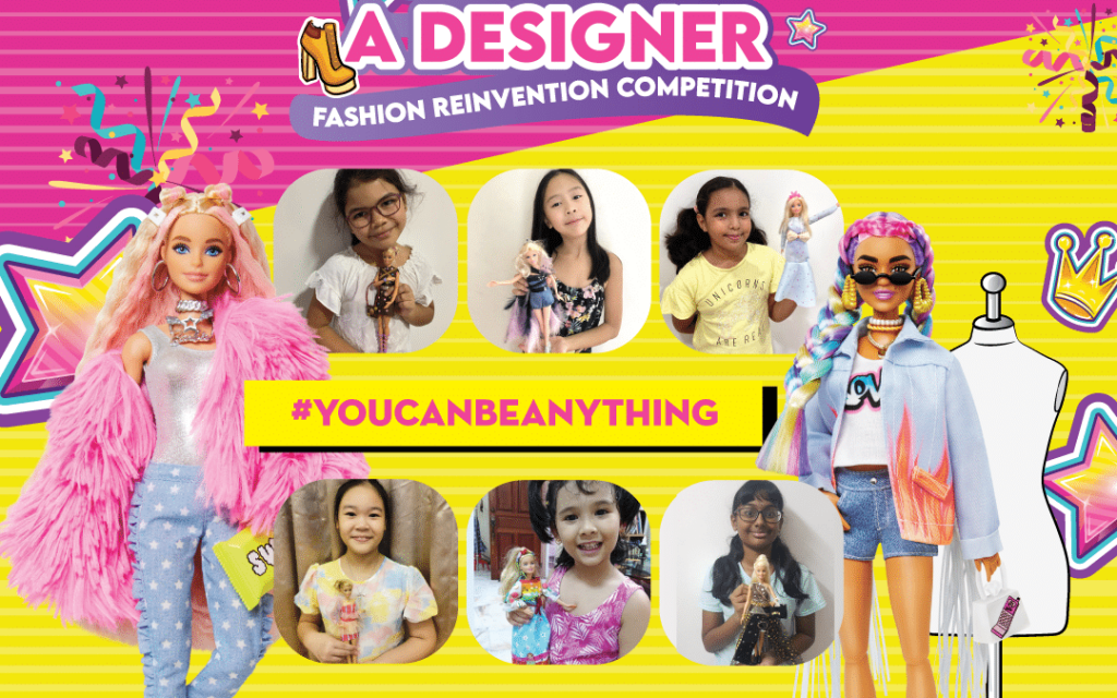 Comelnya! Lihat Hasil Rekaan Baju Patung Barbie® Oleh Kanak-Kanak ...