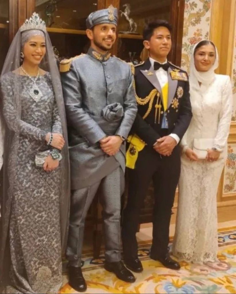 Siapa Gadis Jelita Disebelah Putera Mateen Di Majlis Perkahwinan Puteri ...
