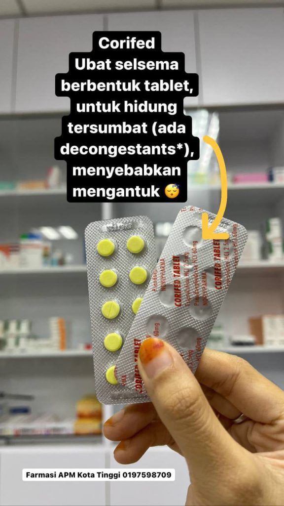 Kenali Jenis-Jenis Ubat Selesema Yang Boleh Korang Cari Menurut Pakar ...