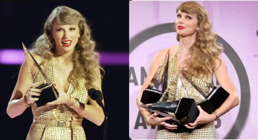 #GirlPower : Menang Besar,Taylor Swift Bolot 6 Anugerah Di AMAs 2022 ...