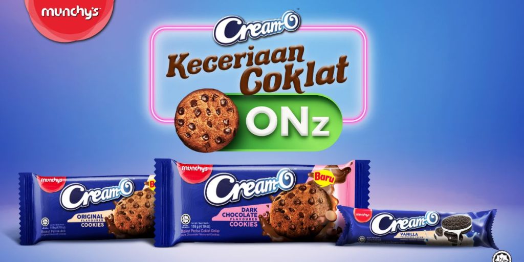 Penggemar Biskut Cip Coklat? Jom Rasai Munchy’s Cream-O Biskut Cip ...