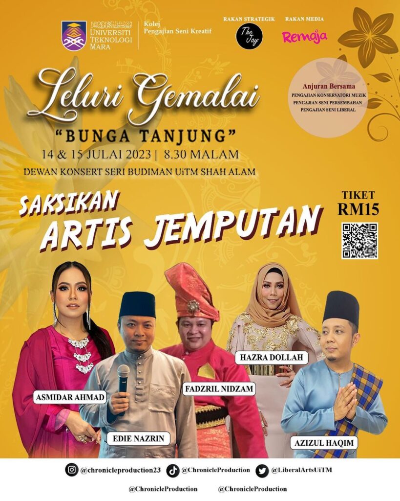 UiTM Martabat Tarian Tradiisional Dalam Konsert Leluri Gemalai 2023 ...