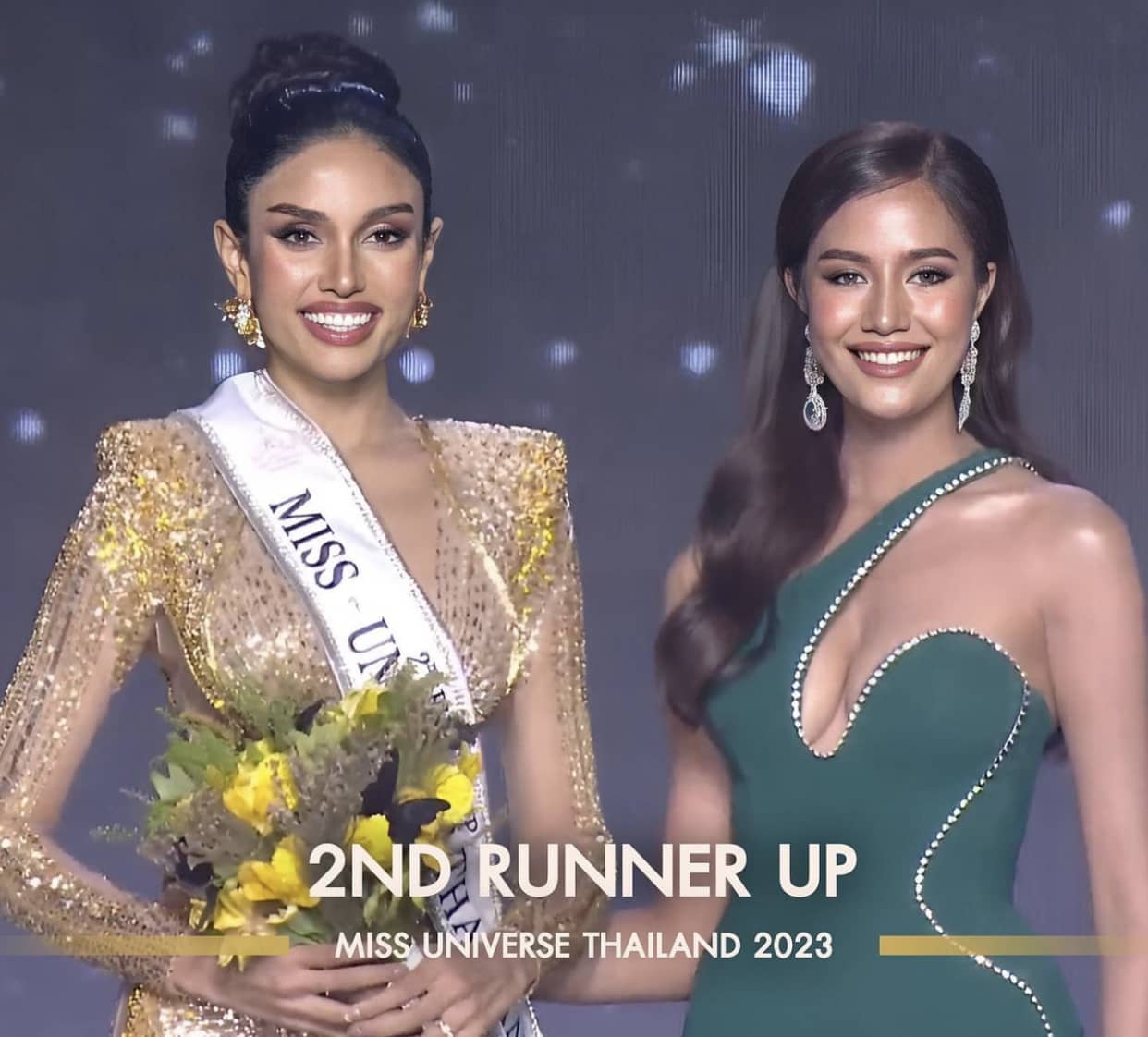 Anntonia Porsild Juara Baharu Miss Universe Thailand, Veena Praveenar ...