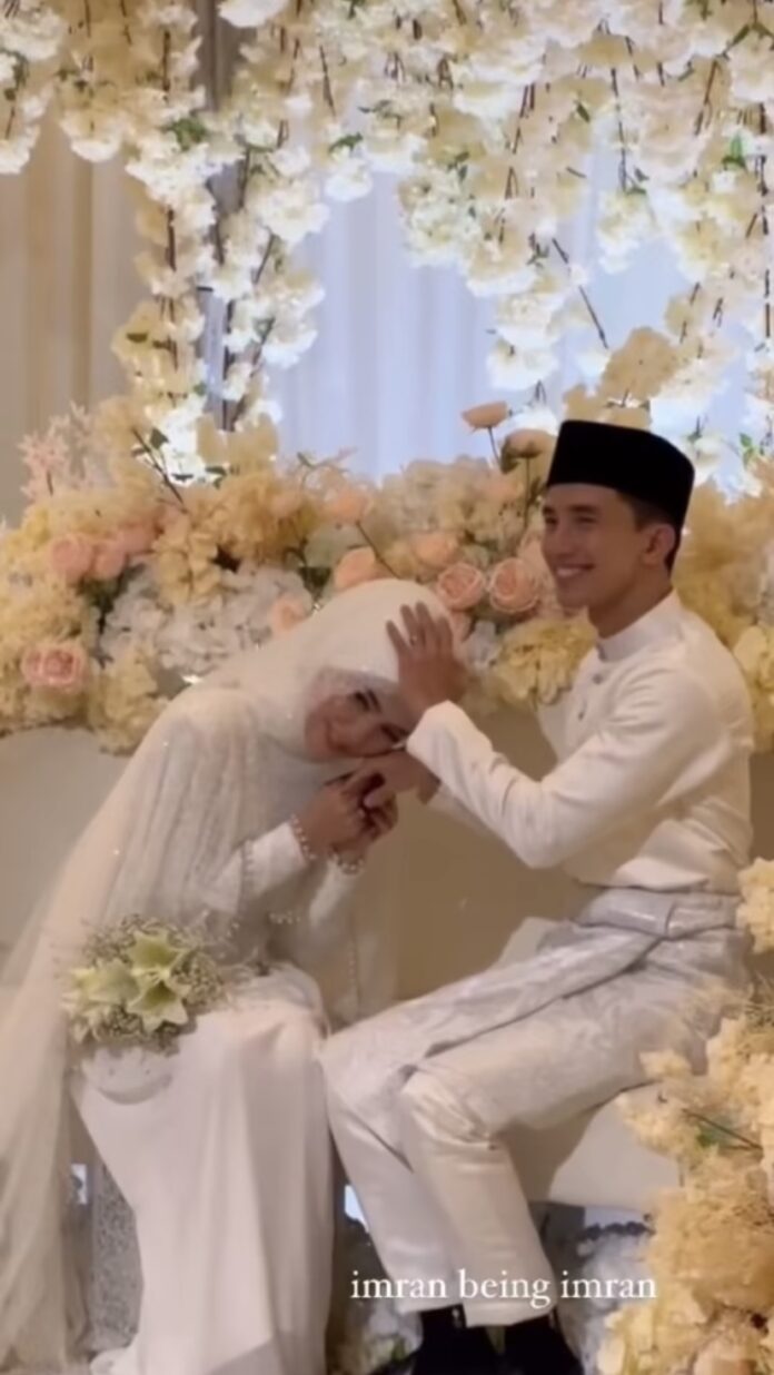 Dengan Sekali Lafaz, Imran Aqil Sah Bergelar Suami Kepada Dahlia Rizal