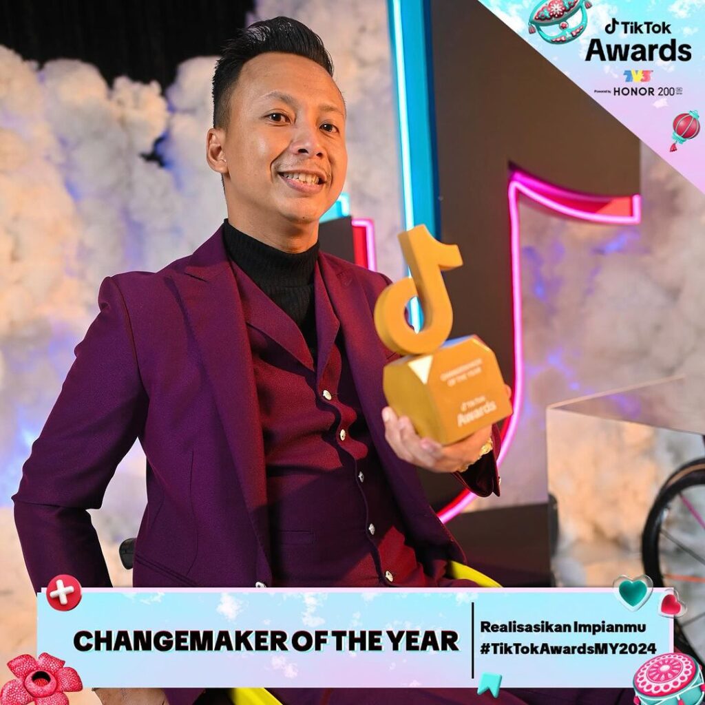 BraderWheelchair, LoKohoPunoh Dinobat 'Changemaker Of The Year', Mahu ...
