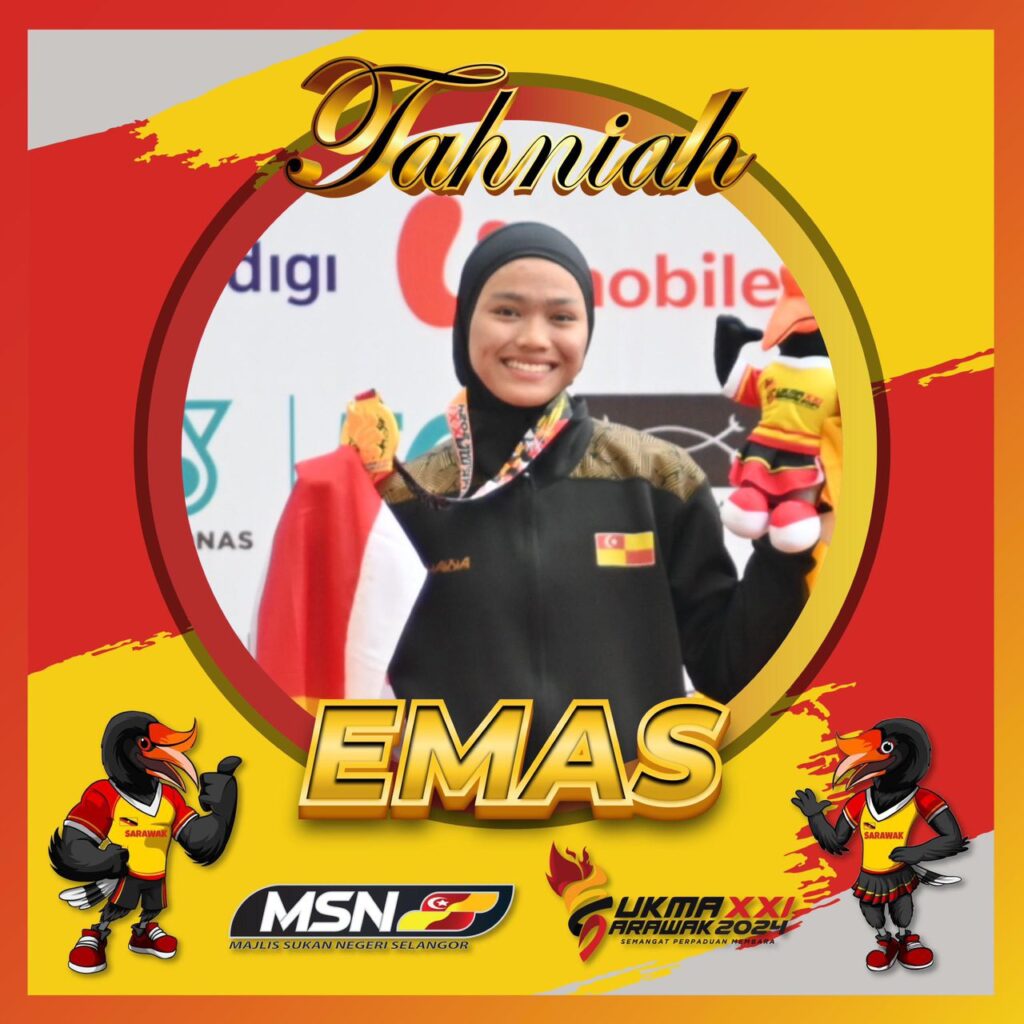 Nur Afrina Batrisyia Dinobat Ratu Pecut SUKMA 2024!