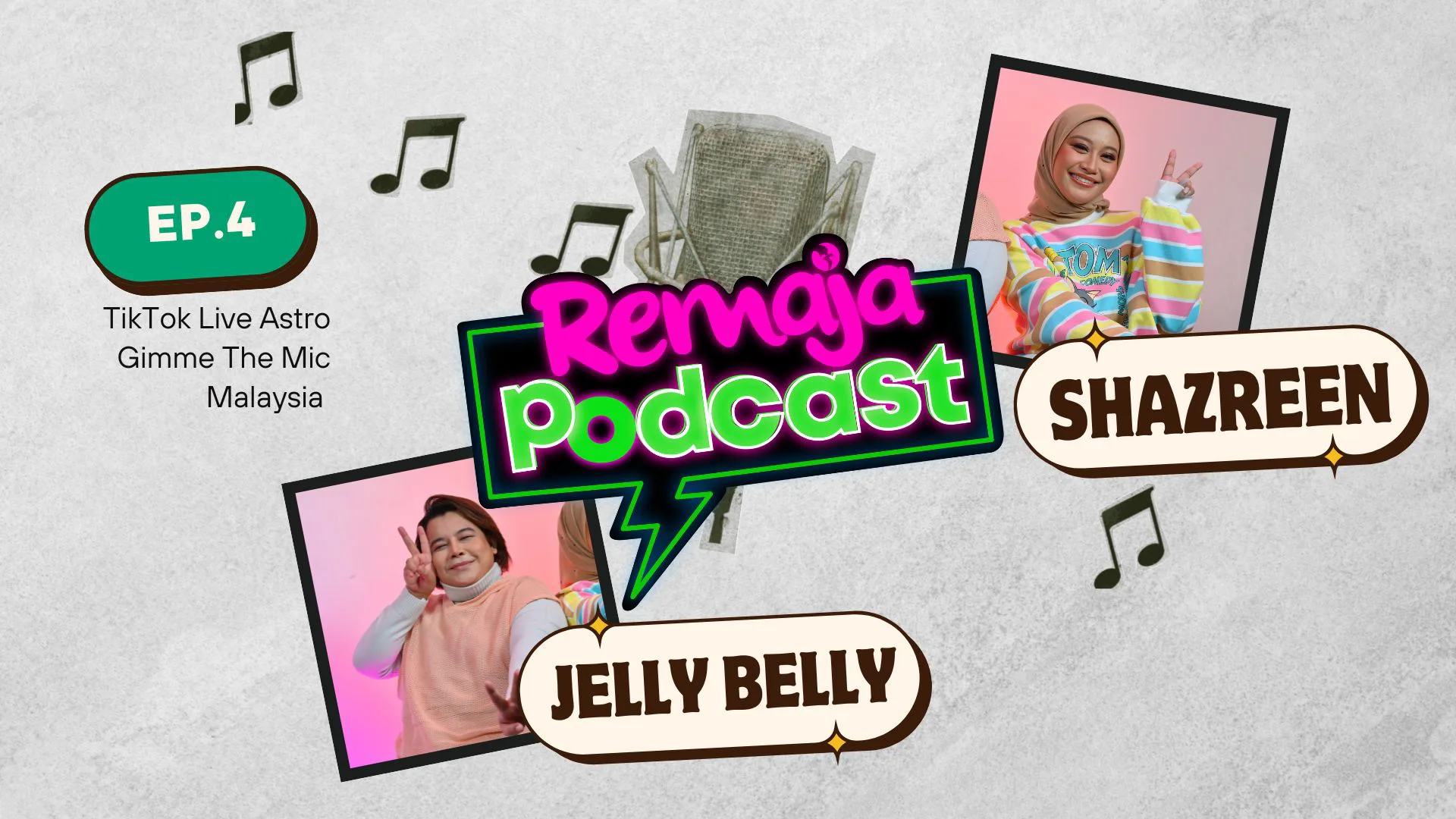 Cari Identiti, Hanya Boleh Ada SEORANG Jelly Belly & Shazreen Shaharum ...