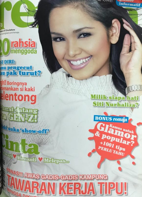 Happy 40th Birthday! Throwback 7 Cover Majalah Remaja Bersama Tok Ti ...